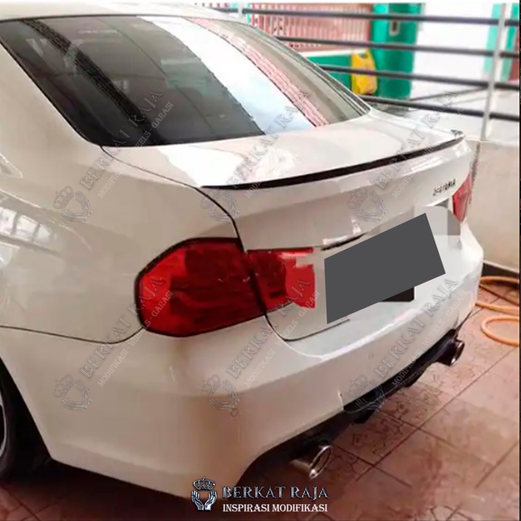 Jual Spoiler Ducktail Plastik ABS BMW E90 M Performance | Shopee Indonesia