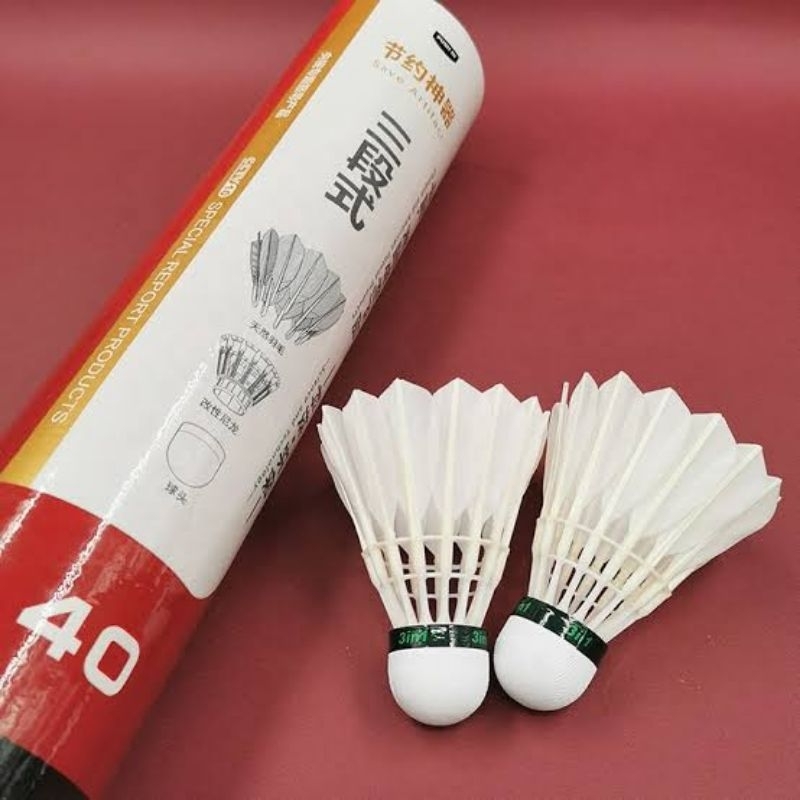 Jual (1slop) Shuttlecock Badminton/bulu tangkis/Kok Bulutangkis rejek ...