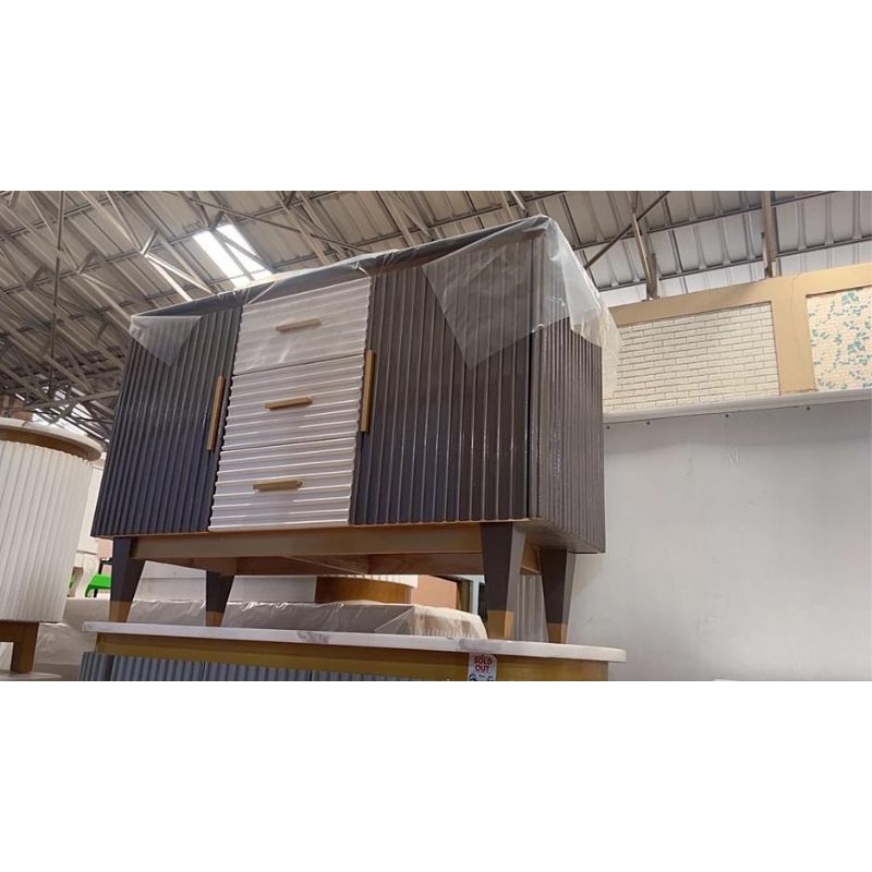 Jual meja marmer asli stenlis stainles credenza bufet buffet lemari ...