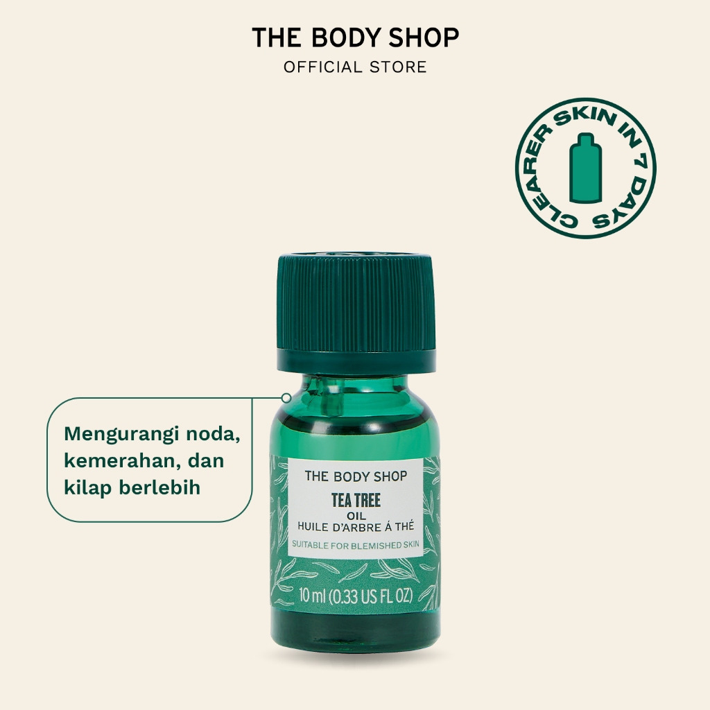 Jual The Body Shop Tea Tree Oil 10ml | Shopee Indonesia