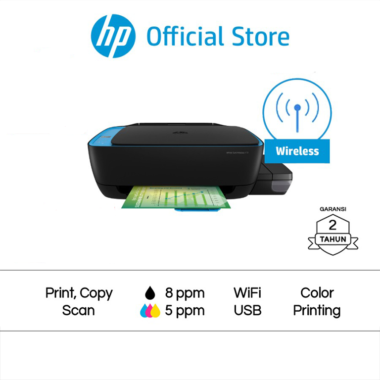 Jual Printer HP Ink Tank Wireless 419 All-in-One | Shopee Indonesia
