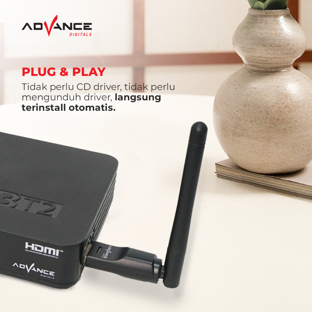 Jual Advance USB Dongle Wifi Wireless Adapter Receiver WF-01 Komputer PC Laptop Set Top Box ...