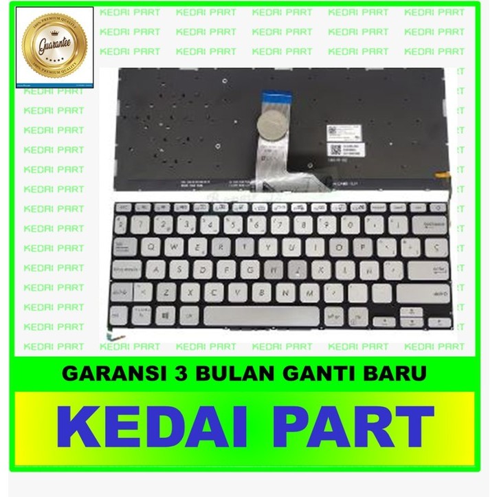 Jual Keyboard Asus X409 A416 A416F A409 A409M A409F A416F Silver ...