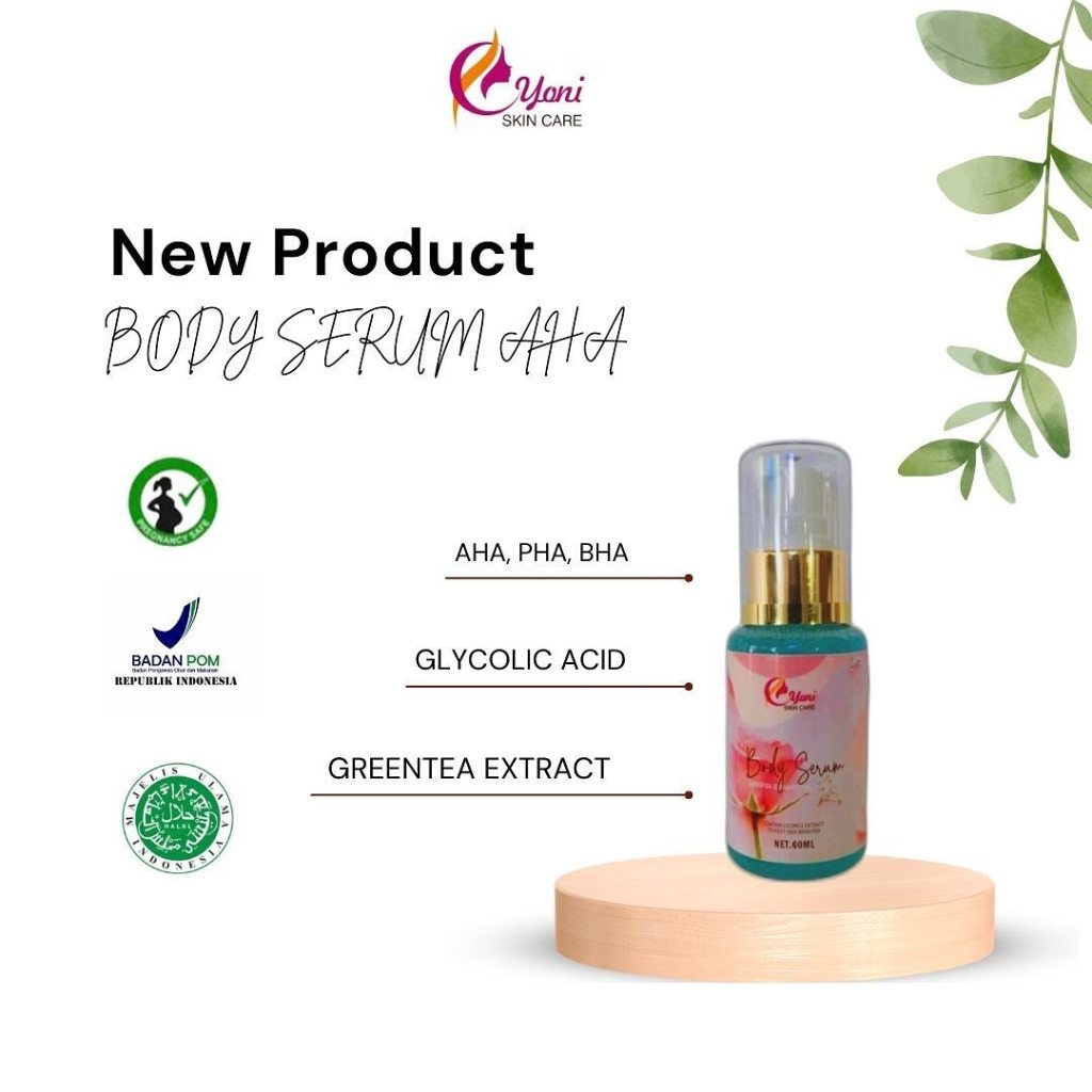 Jual MISS YON Whitening Body Serum Greentea Extract Aha Pha Bha Yoni Skincare Yoni Skincare 30ml ...