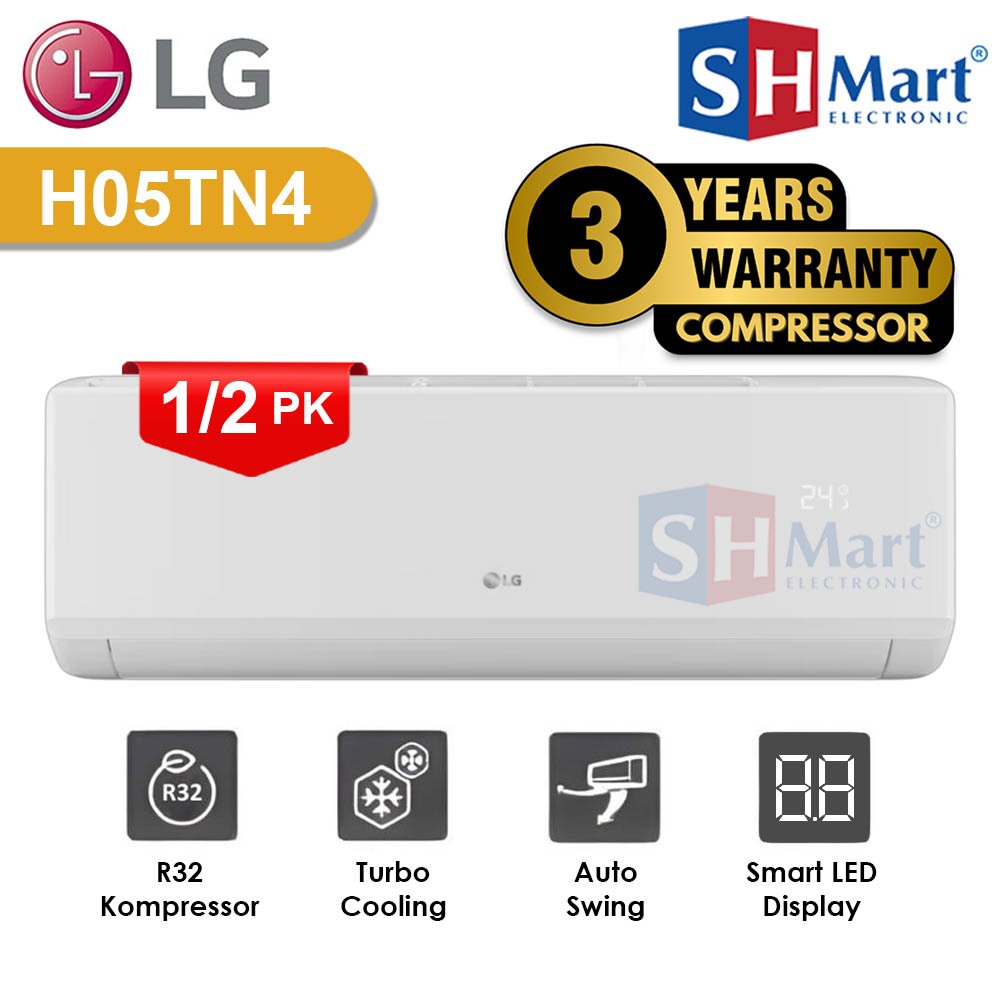 Jual (INSTAN) AC 1/2 PK LG NEW HERCULES NOVA H05TN4 05TN4 GARANSI RESMI ...
