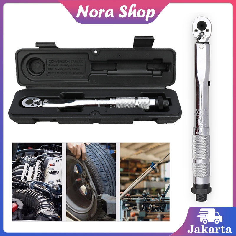 Jual Kunci Torsi Mobil 1/4 Inch Torque Wrench Kunci Inggris Torsi Kunci ...