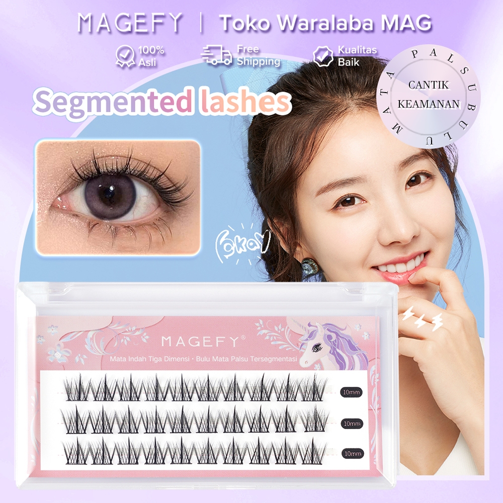 Jual MAGFEY Bulu Mata Palsu Tanam Fake Eyelash Extension Setan Kecil ...