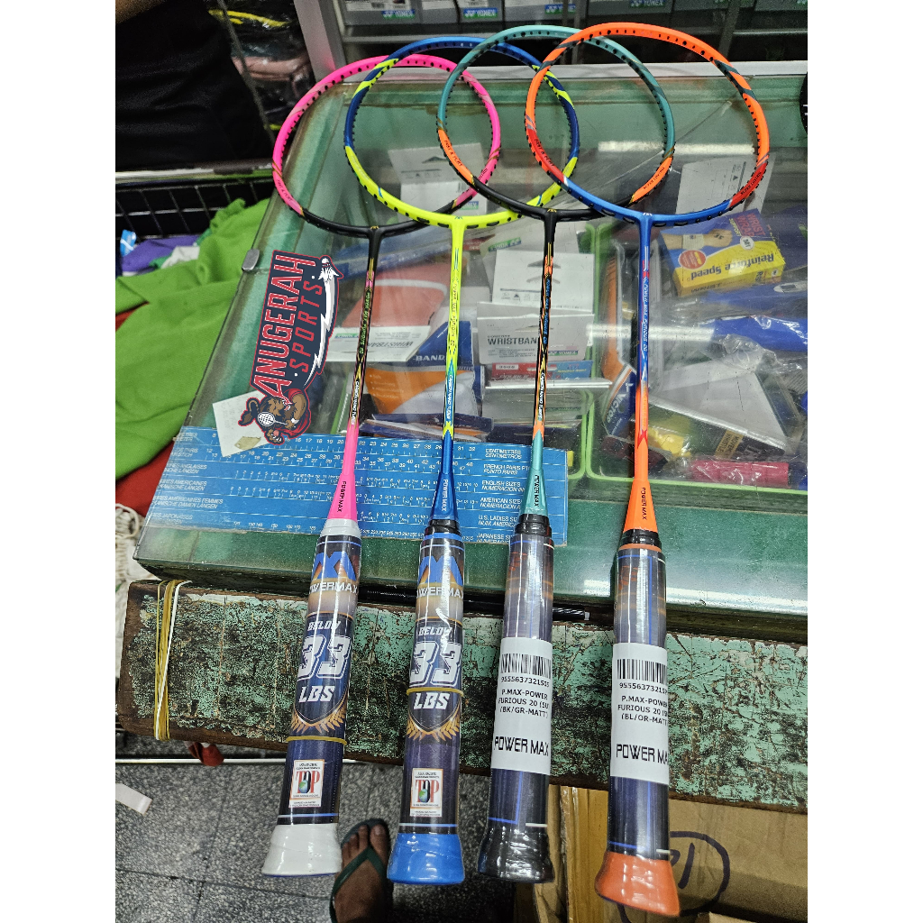 Jual Raket Badminton POWERMAX FURIOUS 20 / POWER MAX FURIOUS 20 ...
