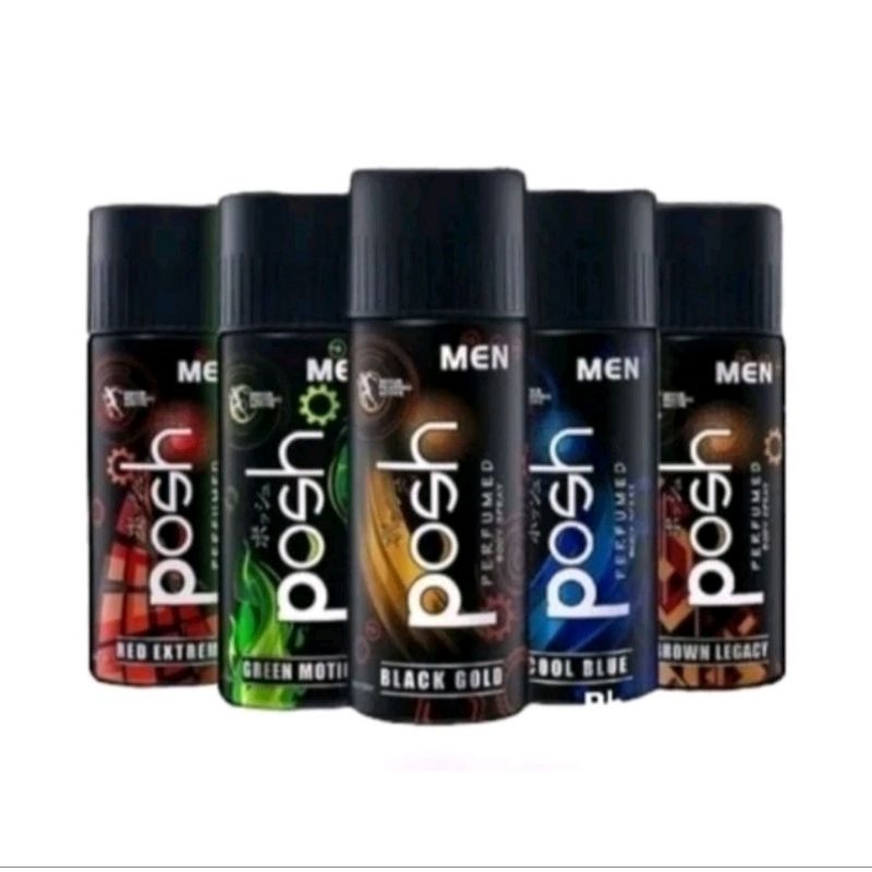 Jual POSH MEN Body Spray Parfume Colonge Pria 150ml | Shopee Indonesia