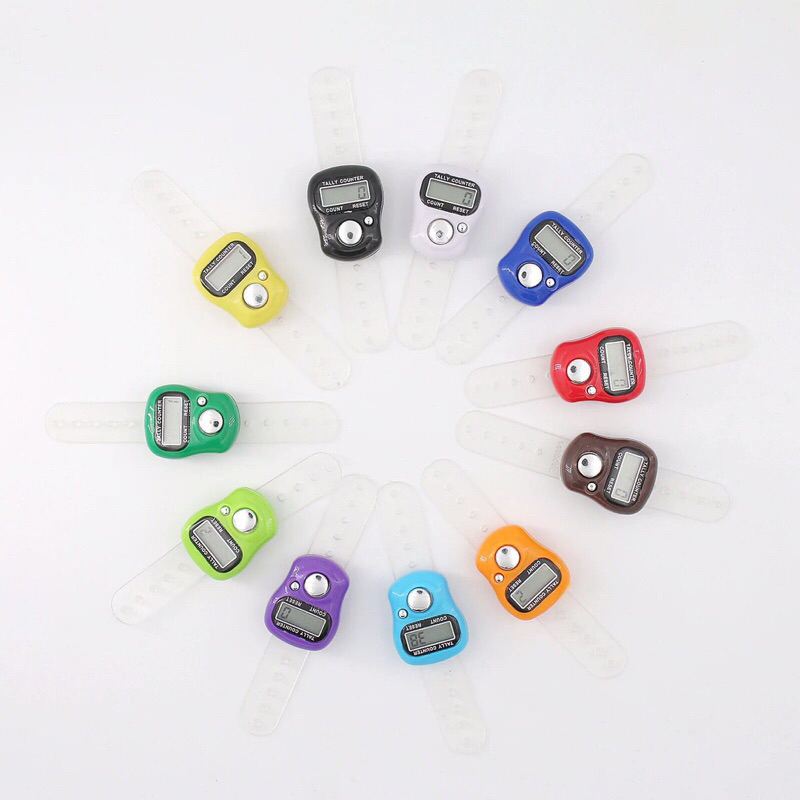 Jual Ga777 Tasbih Digital Mini Led Elektrik Led Tasbih Alat Hitung Manual Finger Tasbih