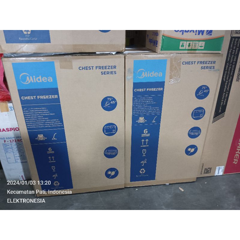 Jual Midea HS-129C Freezer Box Kapasitas 99 Liter #0124 | Shopee Indonesia