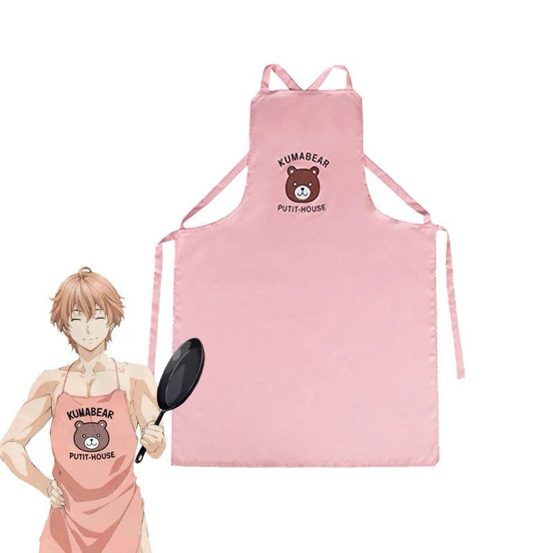 Jual [QTakasi] Shokugeki no Soma Bear Satoshi Isshiki Senpai Apron ...