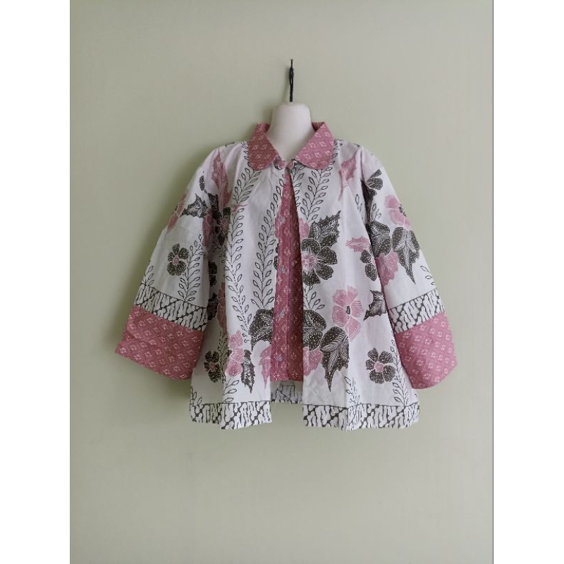 Jual Blus lengan panjang model bolero/baju kerja Kancing depan | Shopee ...