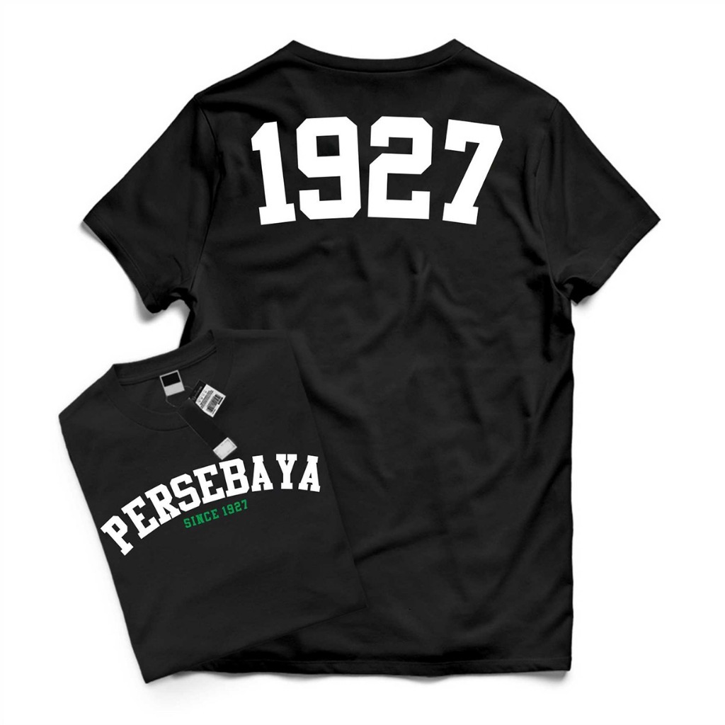 Jual T-Shirt Merchandise Distro Sepak bola Persebaya Surabaya 1927 ...