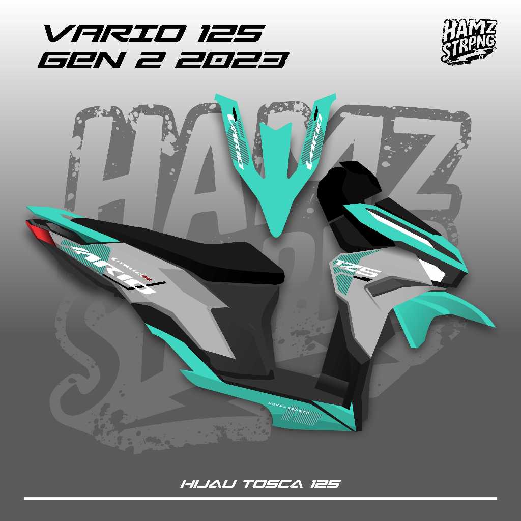 Jual Striping Transparan Vario 125 2023 (GEN 2) Desain Konsep Malay ...