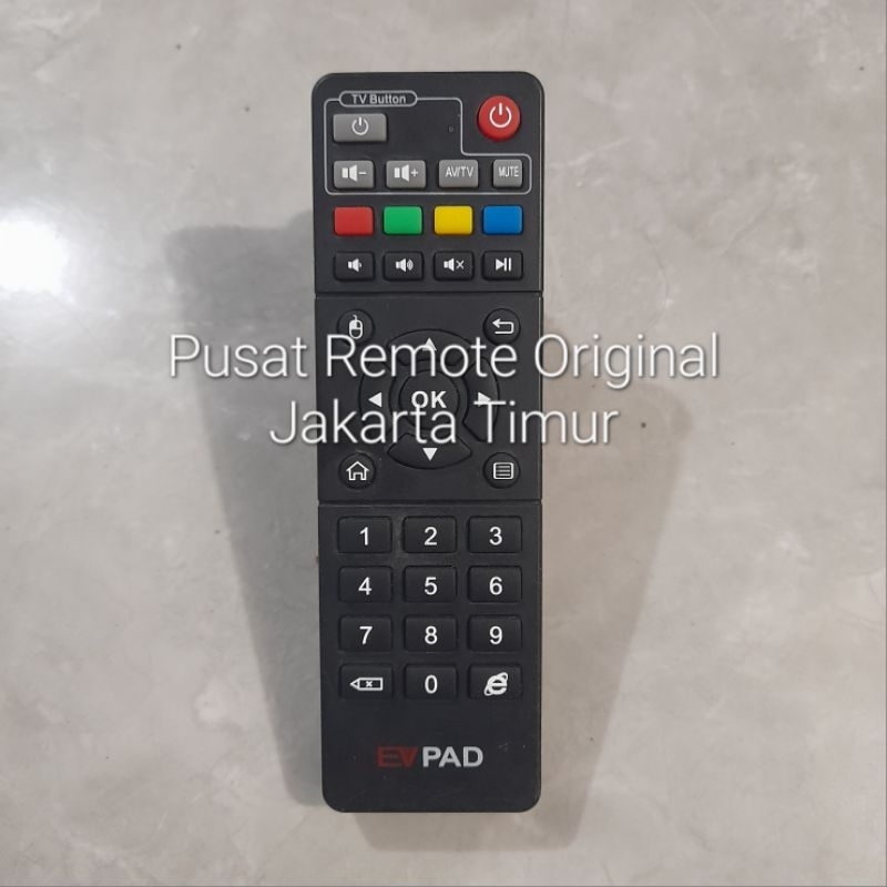 Jual REMOTE REMOT TV BOX EVPAD EV PAD ORIGINAL | Shopee Indonesia