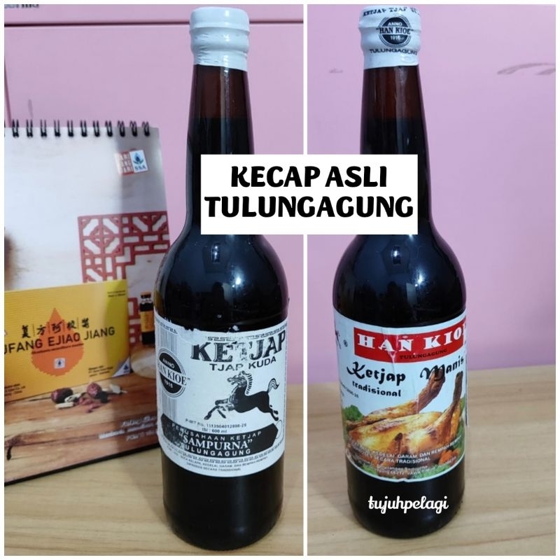 Jual Kecap Manis Lokal Tradisional Kecap Tjap Kuda Han Kioe ASLI ...