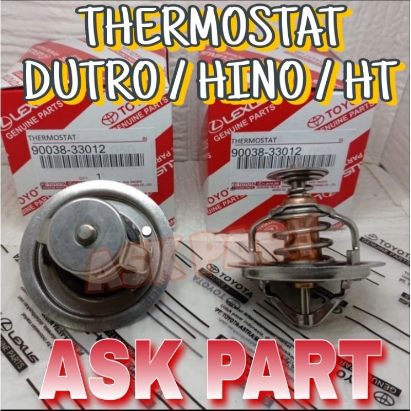 Jual THERMOSTAT TERMOSTAT HINO DUTRO HT 125 130 HT130 HT125 90038-33012 ...