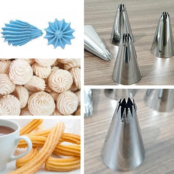 Jual Spuit kue churros cetakan kue churros spuit semprit spuit sagu kue ...