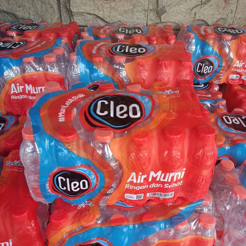 Jual CLEO BOTOL MINI 220 ML ISI 24BOTOL | Shopee Indonesia