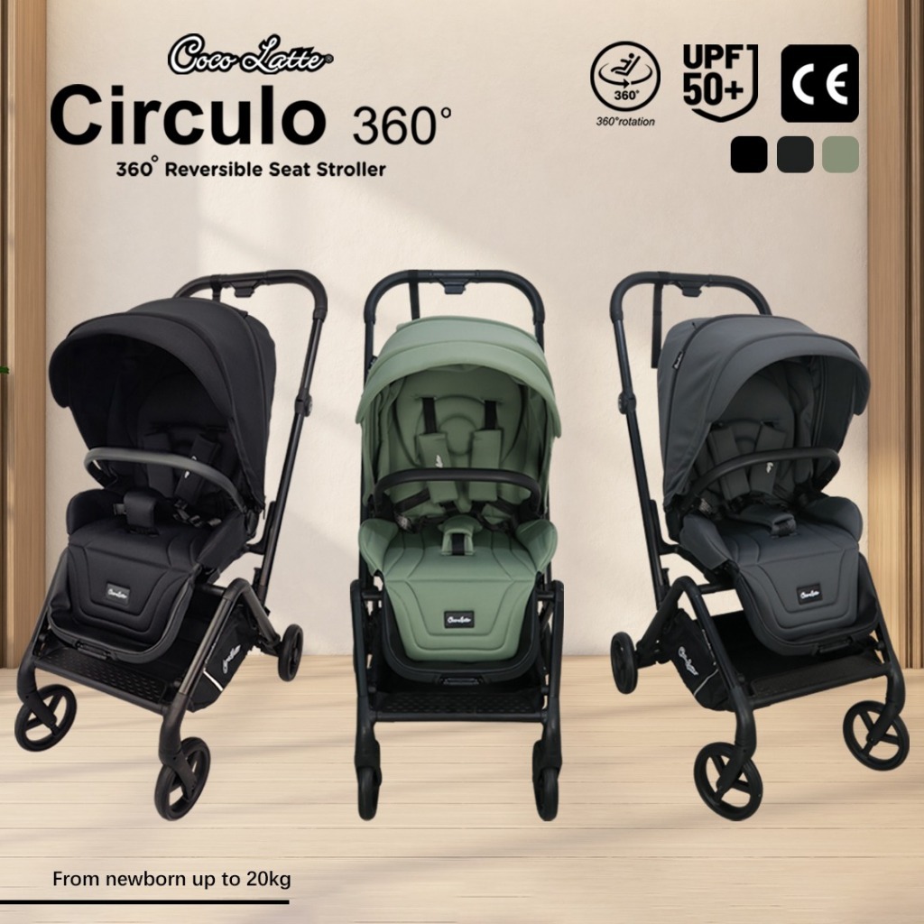 Jual COCOLATTE Circulo 360° Stroller ( New ) | Shopee Indonesia
