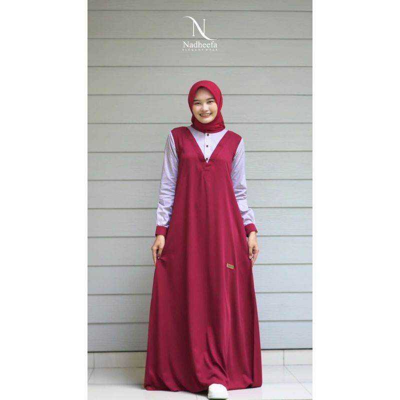 Jual //READY SIAP KIRIM// GAMIS ORI BY NADHEEFA STORE/GAMIS TWILL ...