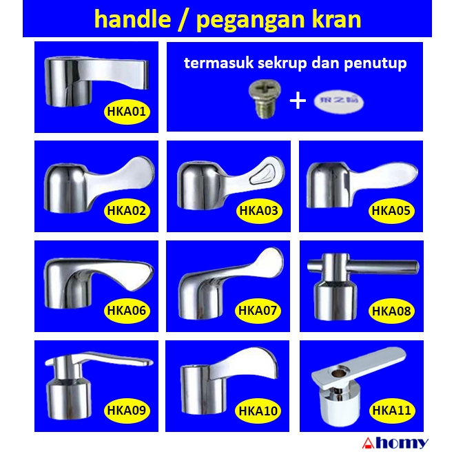 Jual Kepala handle kran abs chrome HKA-chrome | Shopee Indonesia