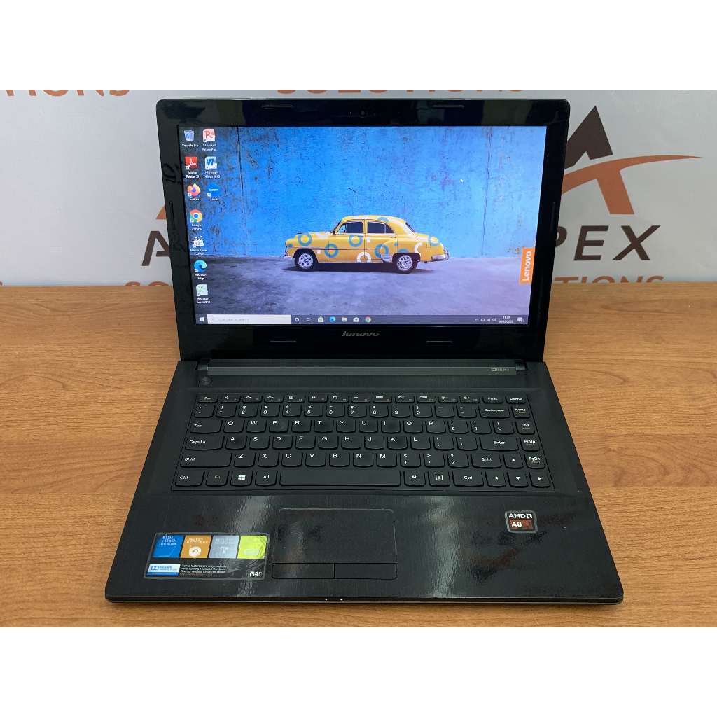 Jual Laptop Lenovo G40 AMD A8 Ram 4GB Hdd 500GB Layar 14inch | Shopee ...