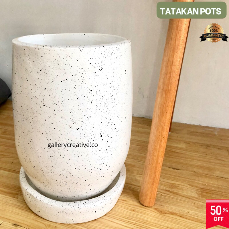 Jual tatakan pot gerabah - tatakan pot bunga besar 30 cm | Shopee Indonesia