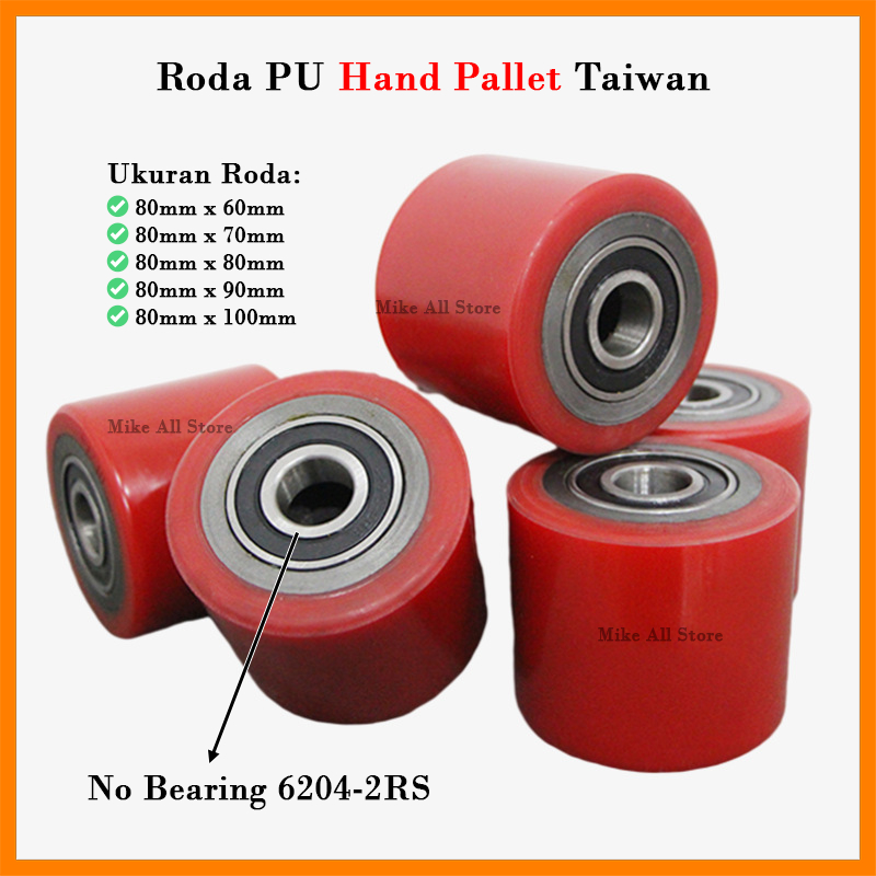 Jual Roda PU hand pallet/hand lift taiwan 80x60/80x70/80x80/80x90 ...