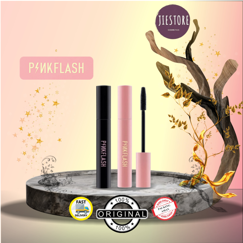 Jual PINKFLASH Maskara Oilproof Curl Mascara Volume Bulu Mata PF-E08 ...