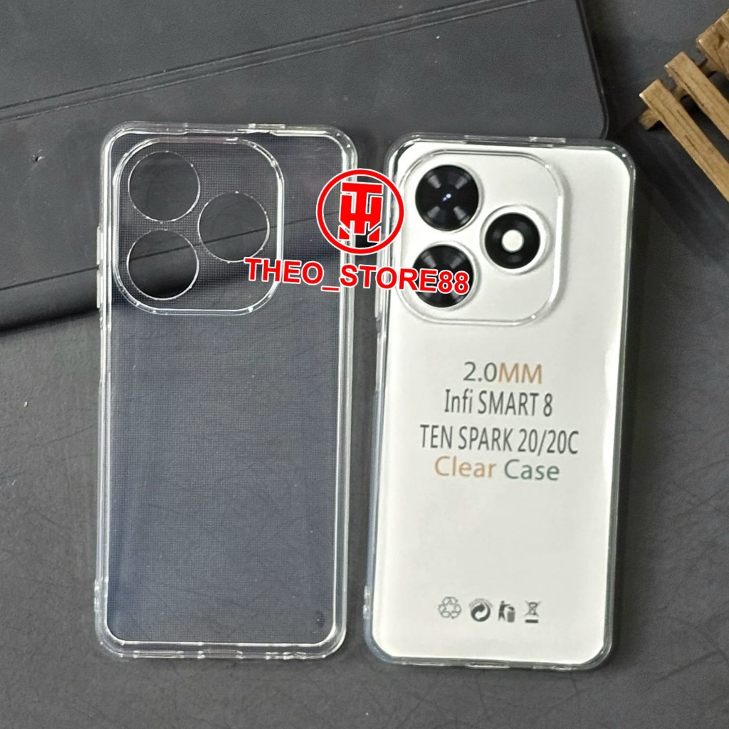 Jual Case Tecno Spark 20 Tecno Spark 20c Clear Hd Case 2 0mm Ch01