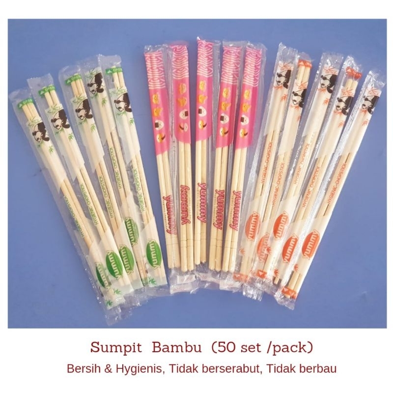 Jual Sumpit Bambu Steril Isi 50 pasang | Shopee Indonesia