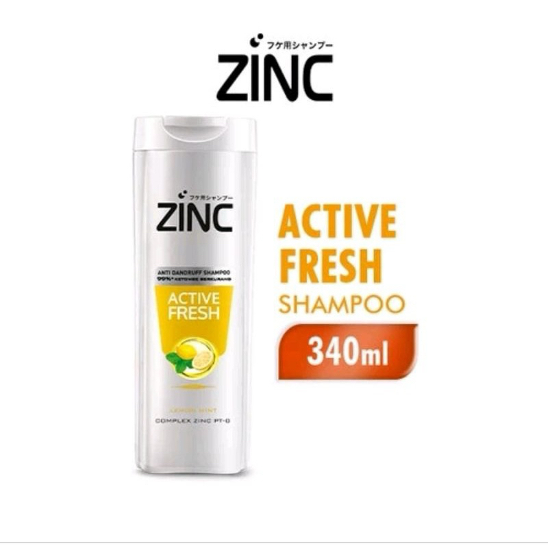Jual ZINC REFRESHING COOL&ACTIVE FRESH Shampoo Anti Ketombe 680ML ...
