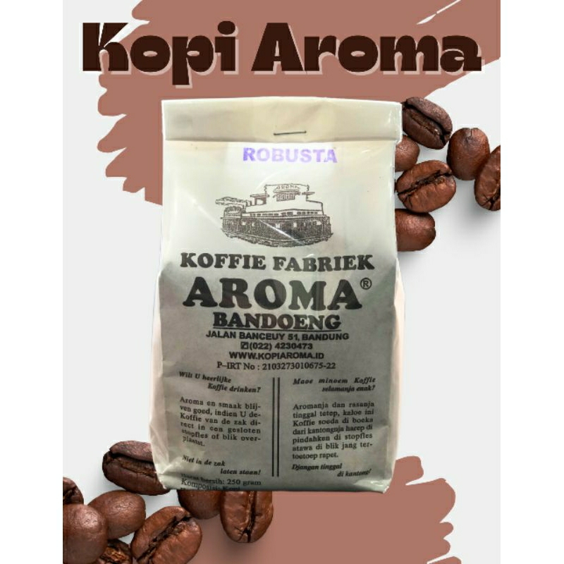 Jual Kopi robusta brand Aroma Bandung | Shopee Indonesia