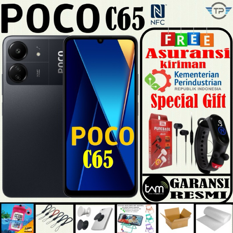 Jual Poco C65 6/128GB / 8/256GB GARANSI RESMI XIAOMI | Shopee Indonesia