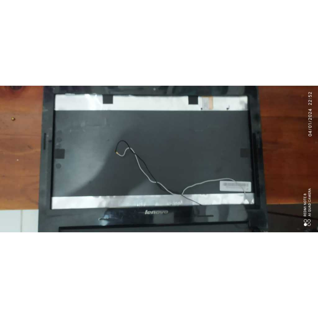 Jual casing atas depan cover monitor + bezel frame + engsel lenovo g40 ...
