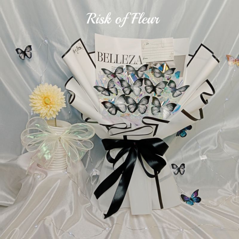 Jual Buket Kupu Kupu | Butterfly Bouquet | Buket LED | Buket Pinterest ...