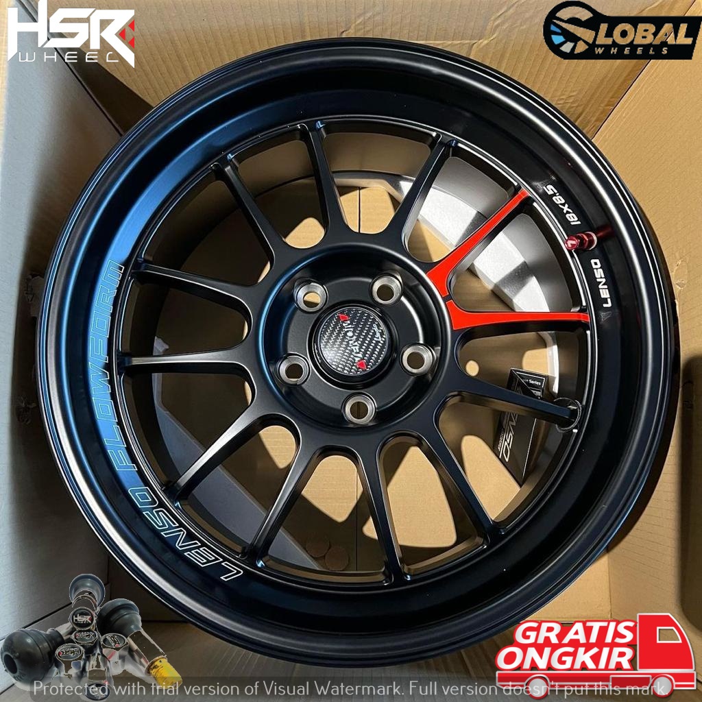 Jual Velg Mobil Racing Lenso Venom 5 Original Thailand Ring 18 mobil ...