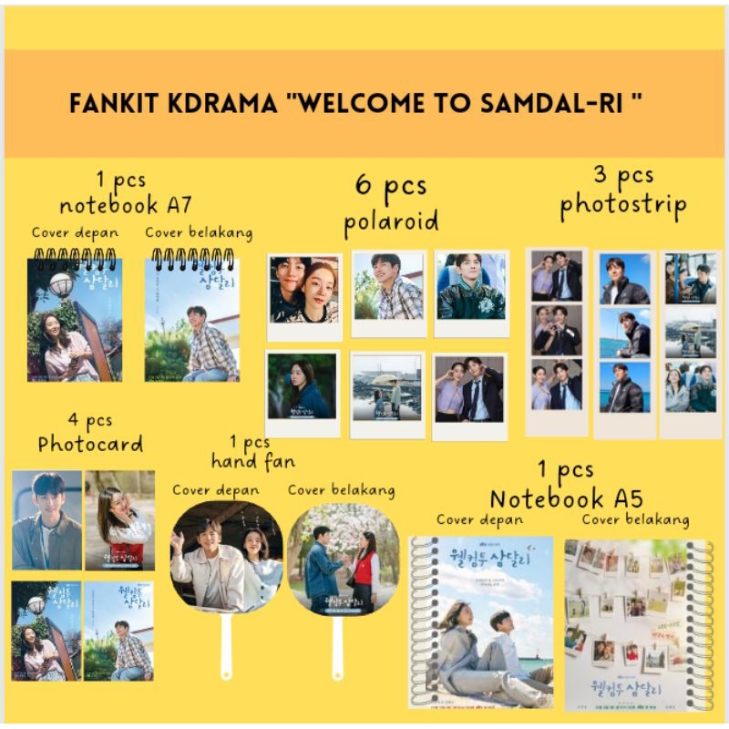 Jual Fankit Kdrama Welcome to Samdal-ri | Shopee Indonesia