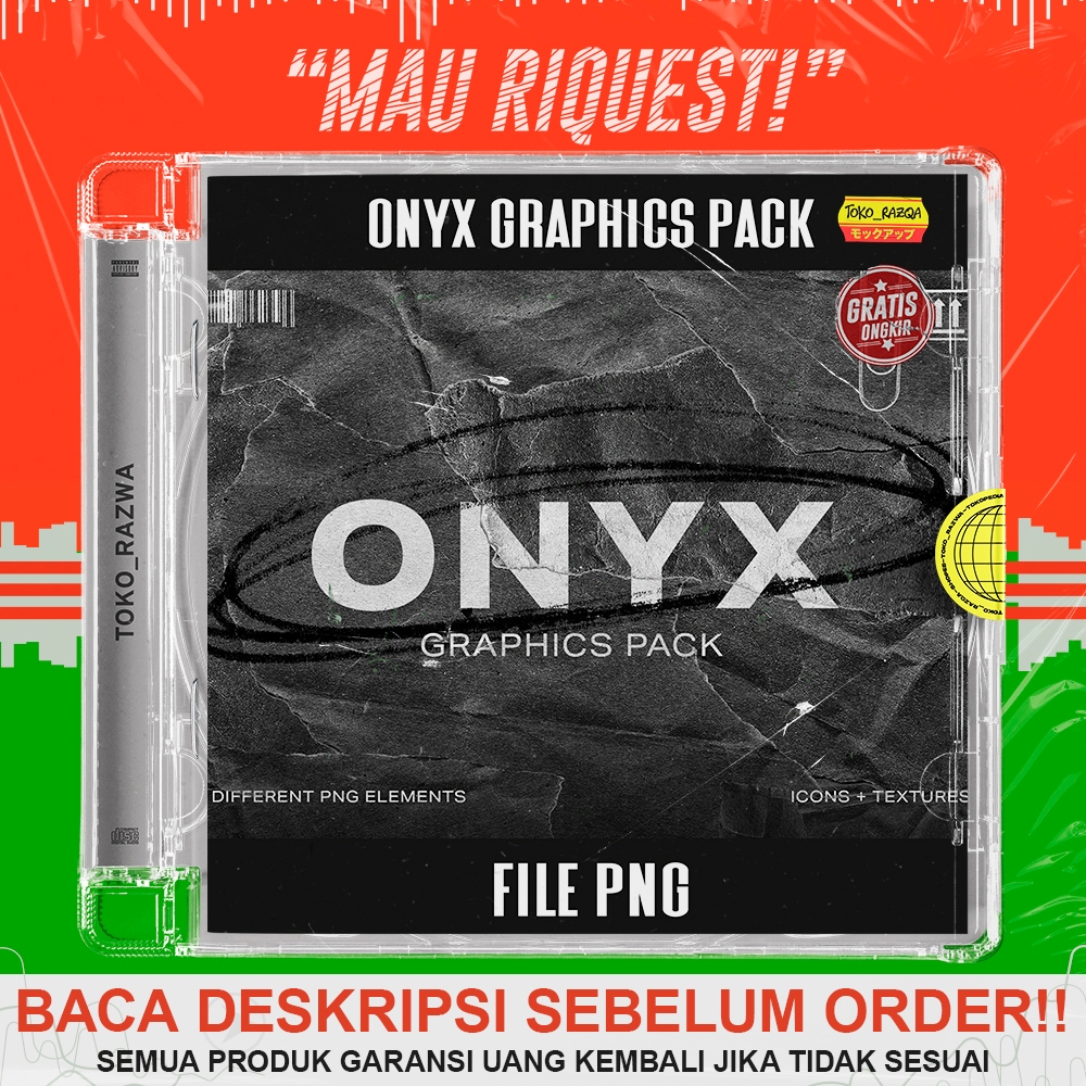 Jual File PNG - Onyx Graphics Pack - 050124 | Shopee Indonesia