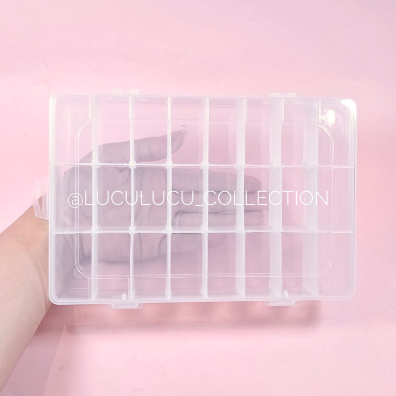 Jual Box Sekat / Box Kotak Plastik 10 15 24 Sekat Tempat Penyimpanan ...
