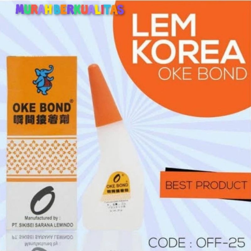 Jual lem gila, lem Korea 10mm kualitas original | Shopee Indonesia