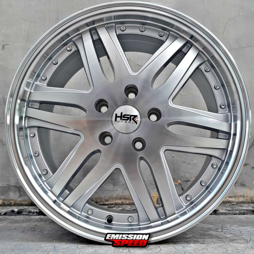 Jual velg mobil ring 17 model celong lebar belakang pcd 5x114,3 warna silver lips chrome ...