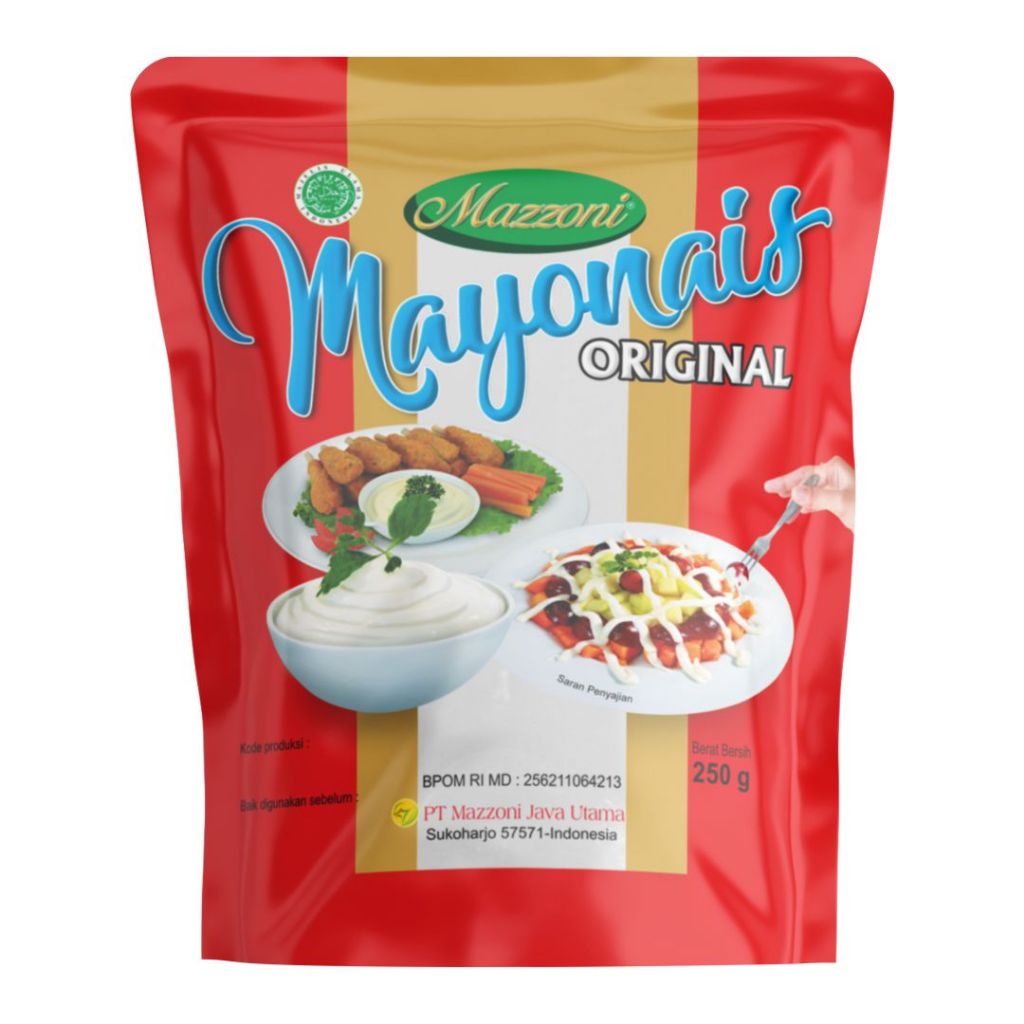 Jual Mazzoni Mayonnaise Original 250 Gram | Shopee Indonesia