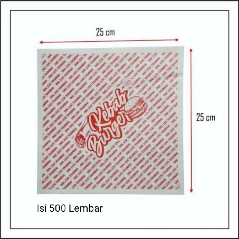 Jual Kertas kebab dan Burger | Shopee Indonesia