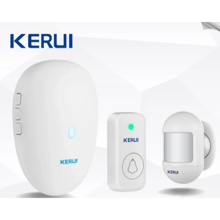 Jual Bel Rumah Sensor Gerak Wireless KERUI M521 PIR Motion Mini P831 ...