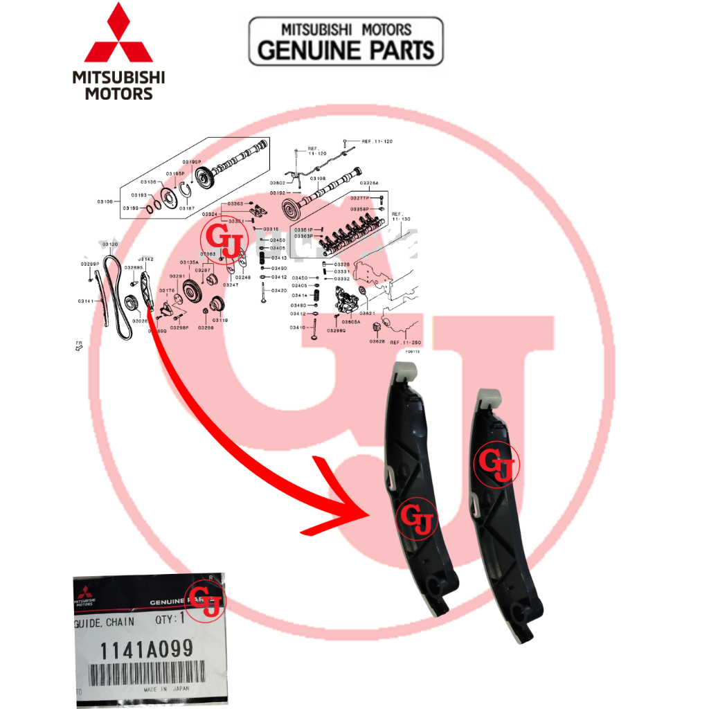 Jual STELAN TEMING PENDEK MITSUBISHI PAJERO ALL NEW 1141A099 | Shopee ...