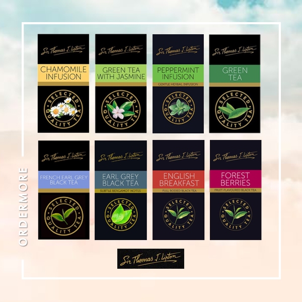 Jual Lipton Tea Sir Thomas J. Lipton All Varian Envelope Tea Bag ...
