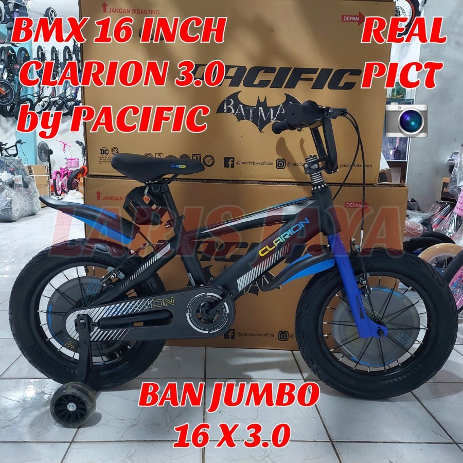 Jual [ BONUS BELL ] SEPEDA ANAK BMX 16 CLARION 8505 SEPEDA BMX UKURAN 16 INCH BAN BESAR CLARION ...